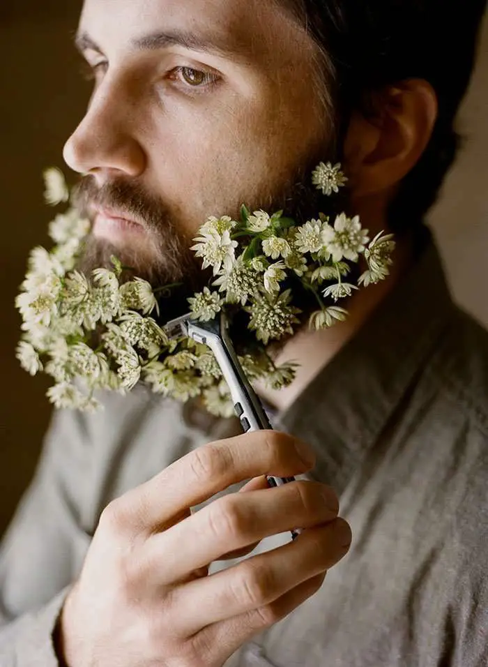 Flower Beard Trend Make Men Crazy - ShutterBulky