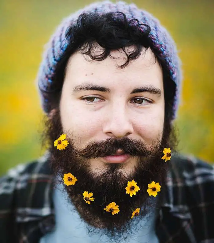 Flower Beard Trend Make Men Crazy - ShutterBulky