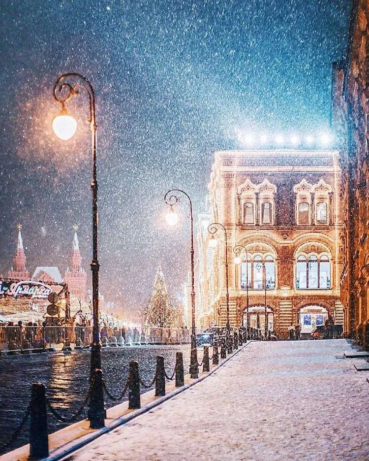 Magical Photos Covered in Beautiful Winter Season of Moscow – ShutterBulky