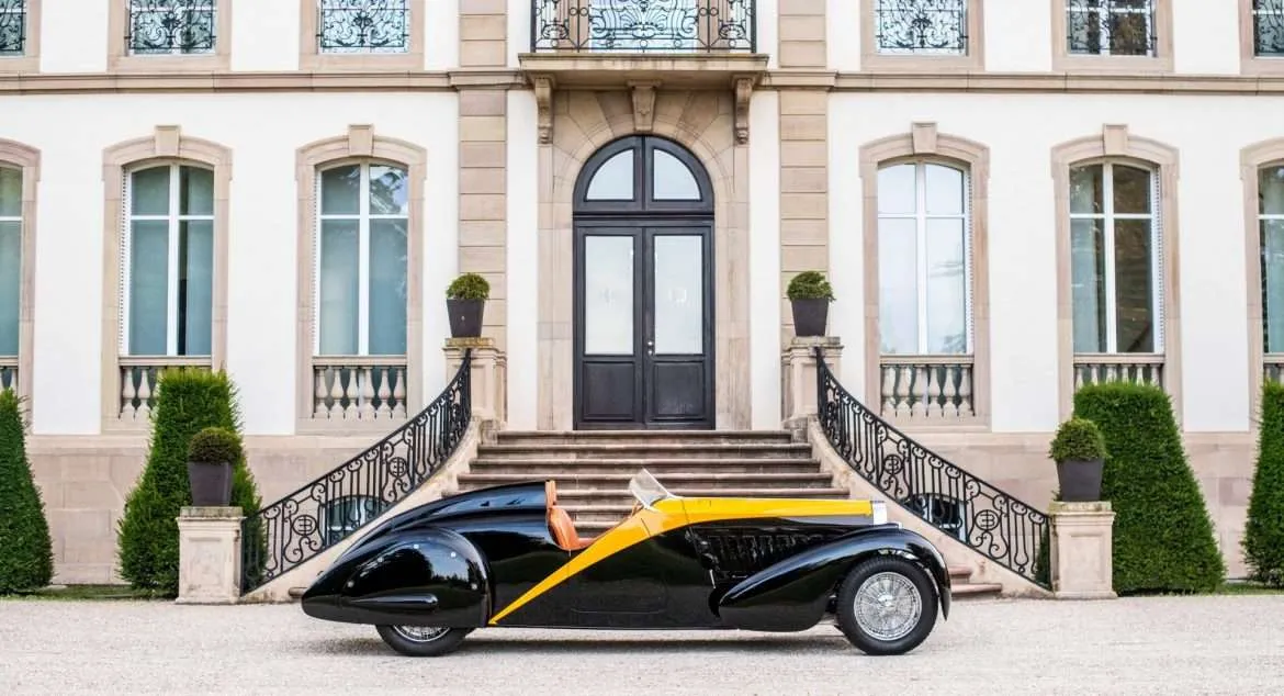 Bugatti Type 57 Roadster Grand Raid Usine is one of rare and beautiful ...