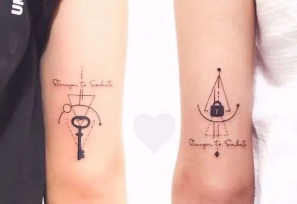 20 Matching Tattoos: The Ultimate Symbol of Connection - Shutterbulky