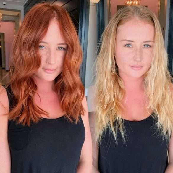 Best Hair Color To Minimize Redness In The Face - Shutterbulky