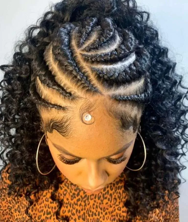 Cornrows with hair: Easy Guide & 20 Best Cornrow Hairstyles - Shutterbulky