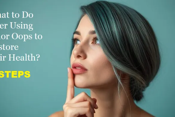 what to do after using color oops to march 20 2025